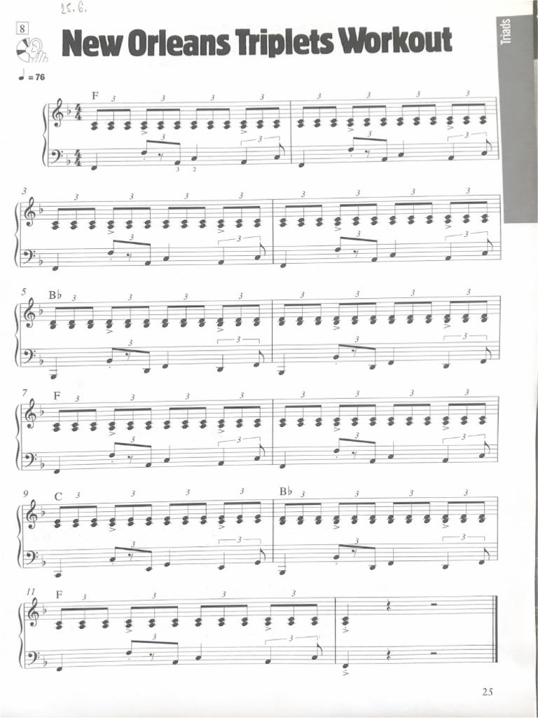 New Orleans Triplets Workout | PDF