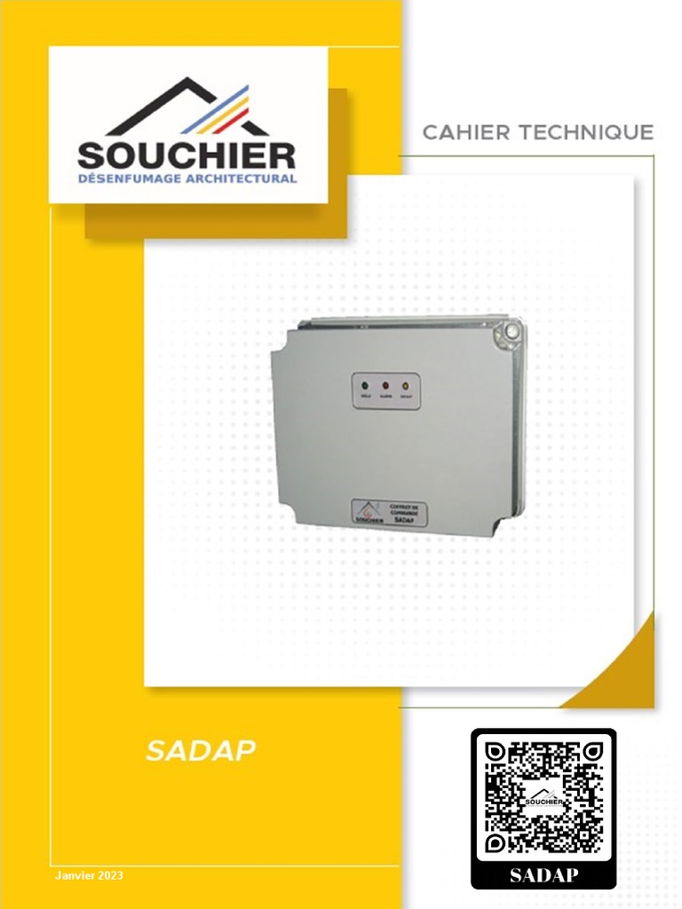 Notice du Coffret SADAP Souchier | PDF | Électrotechnique | Électricité