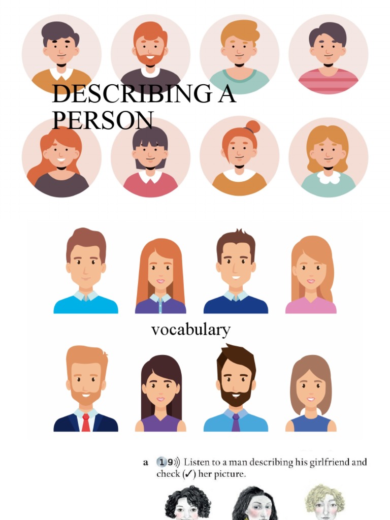 Describing A Person | PDF