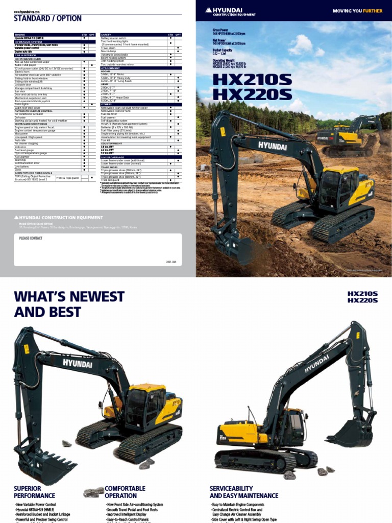 HYUNDAI HX210S | PDF