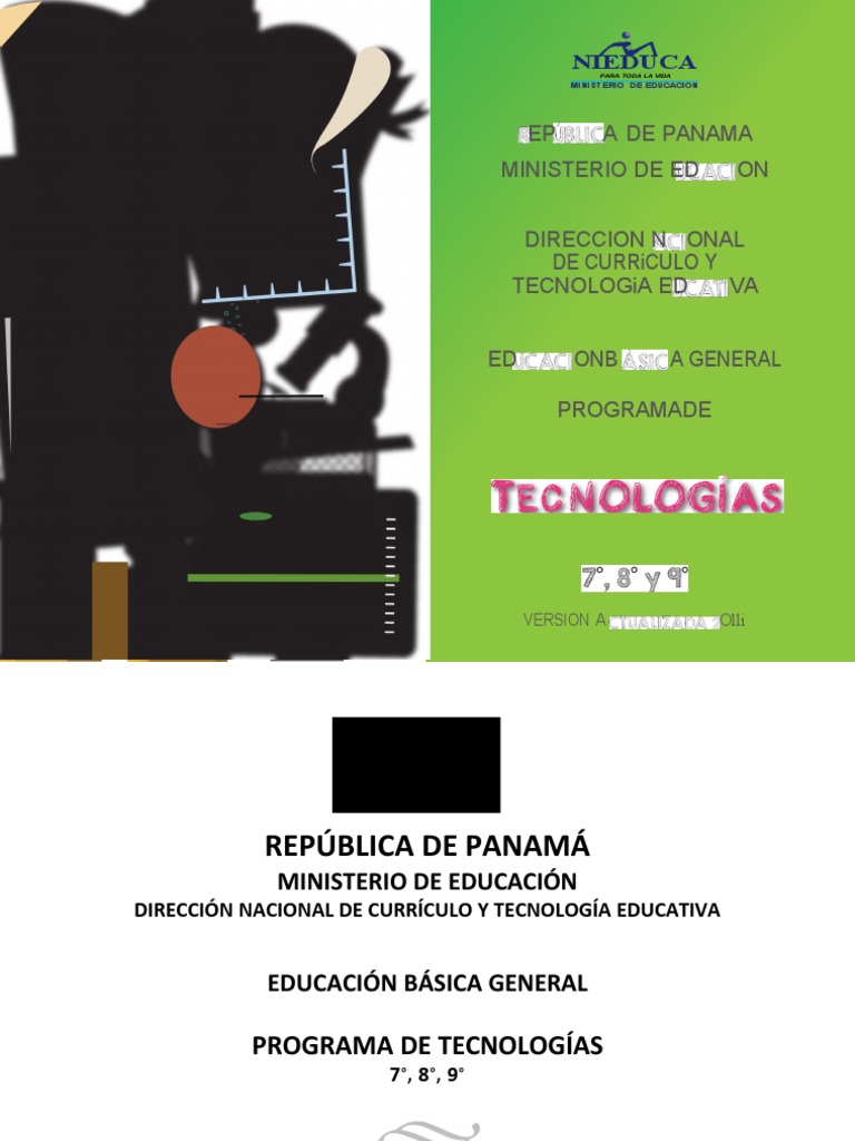 Programas Educacion Basica General Premedia Tecnologia 7 8 9 2014 | PDF ...
