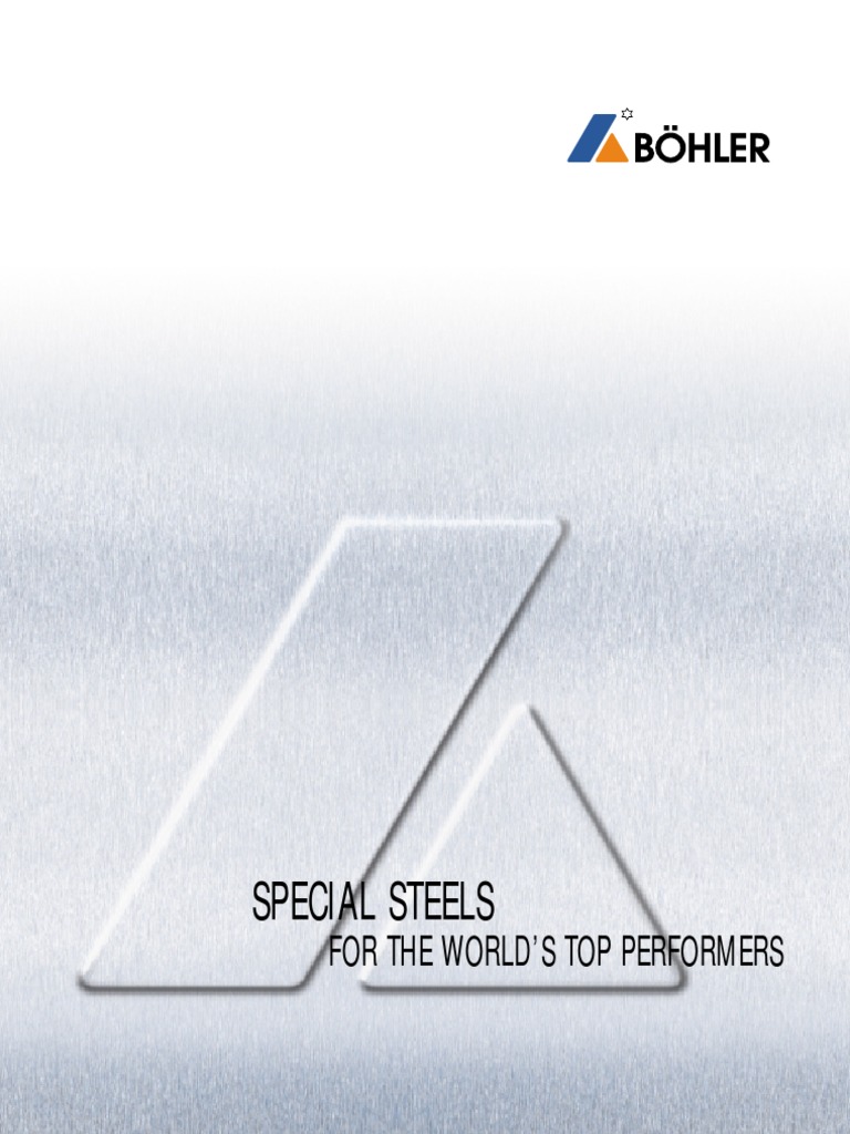 Bohler Image Brochure GB | PDF | Forging | Steel
