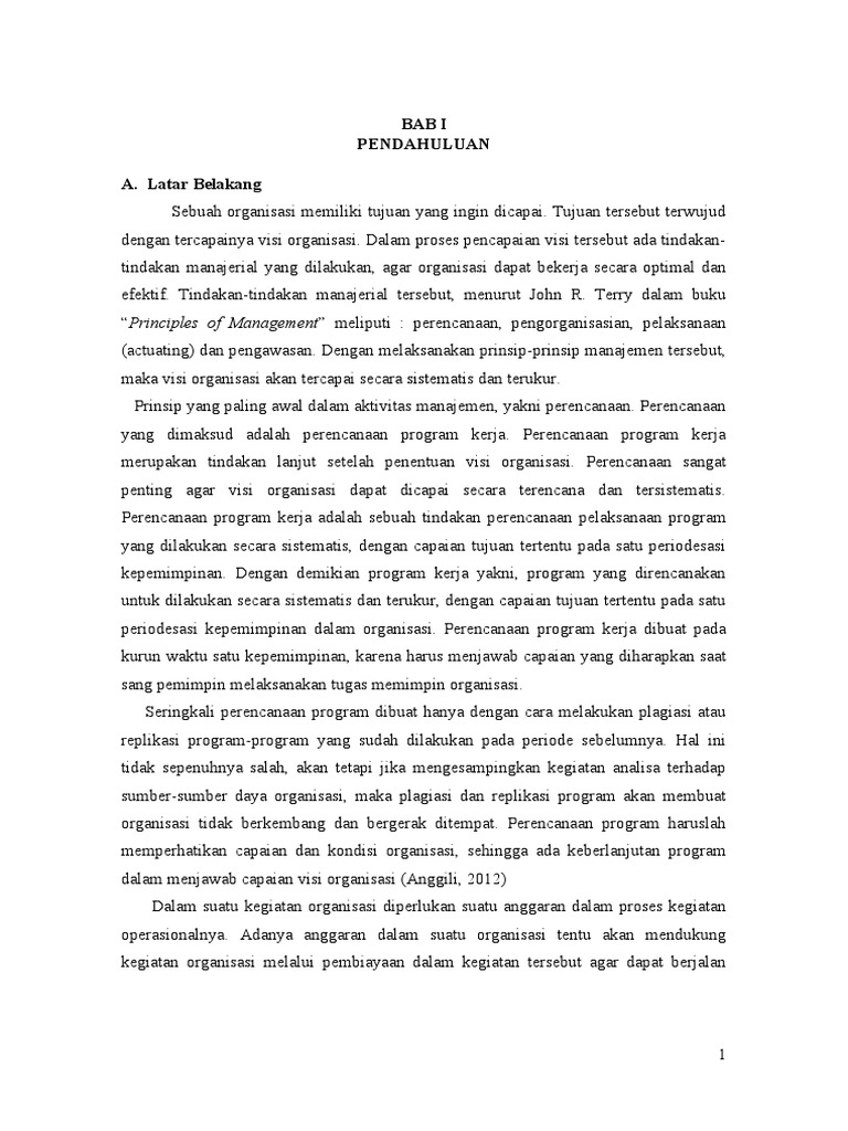 Makalah Proker | PDF