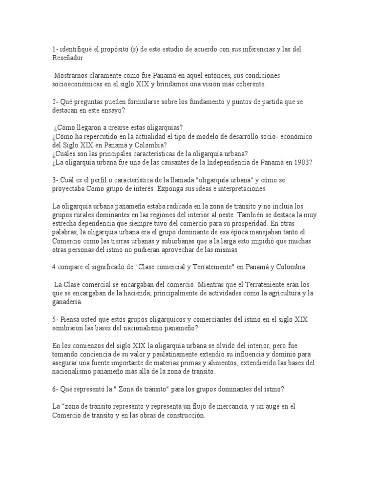 Foro #3 | PDF | Panamá | Colombia