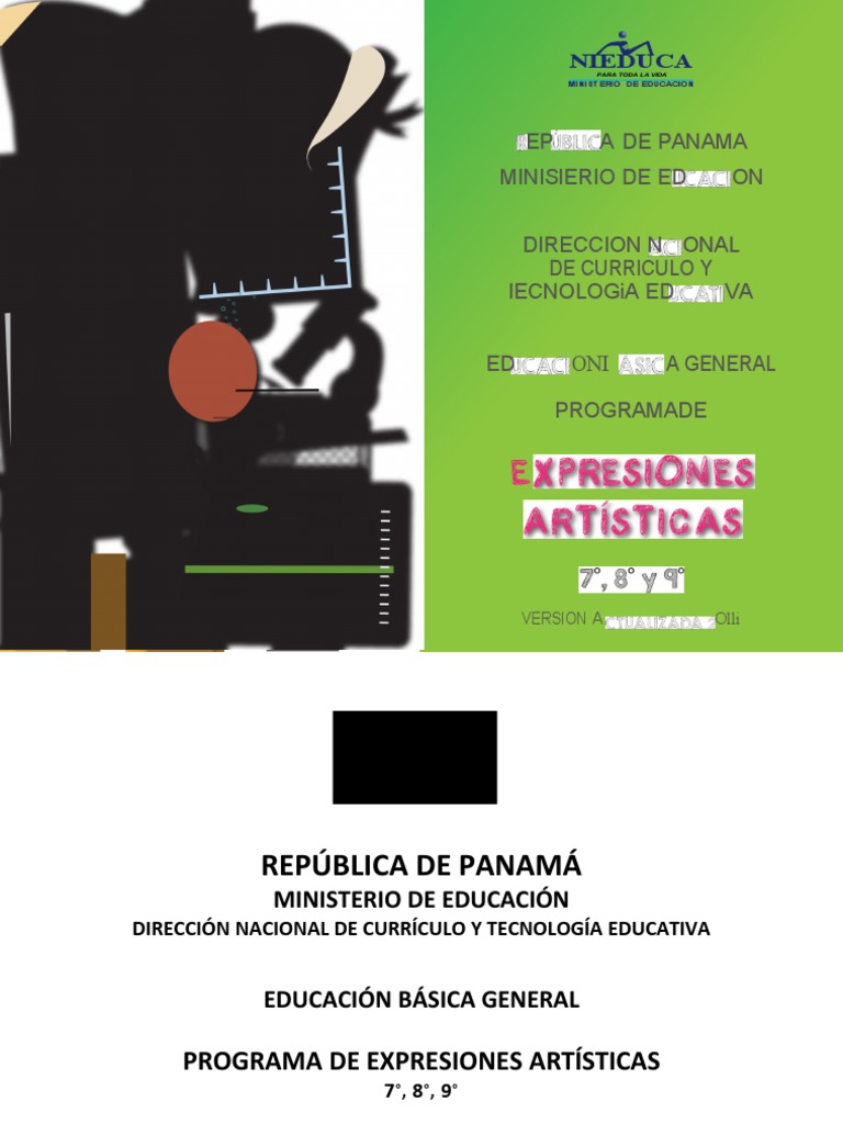 Programas Educacion Basica General Premedia Expresiones Artisticas 7 8 ...