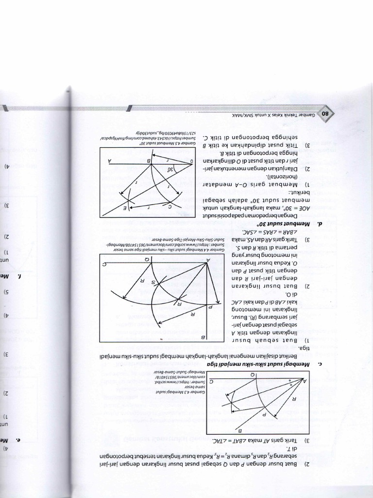 Membuat Sudut 30 Derajat | PDF Membuat Sudut 30 Derajat | PDF