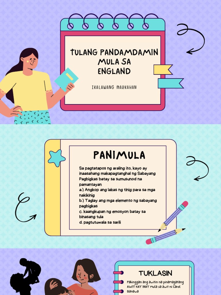Tulang Pandamdamin Mula Sa England | PDF