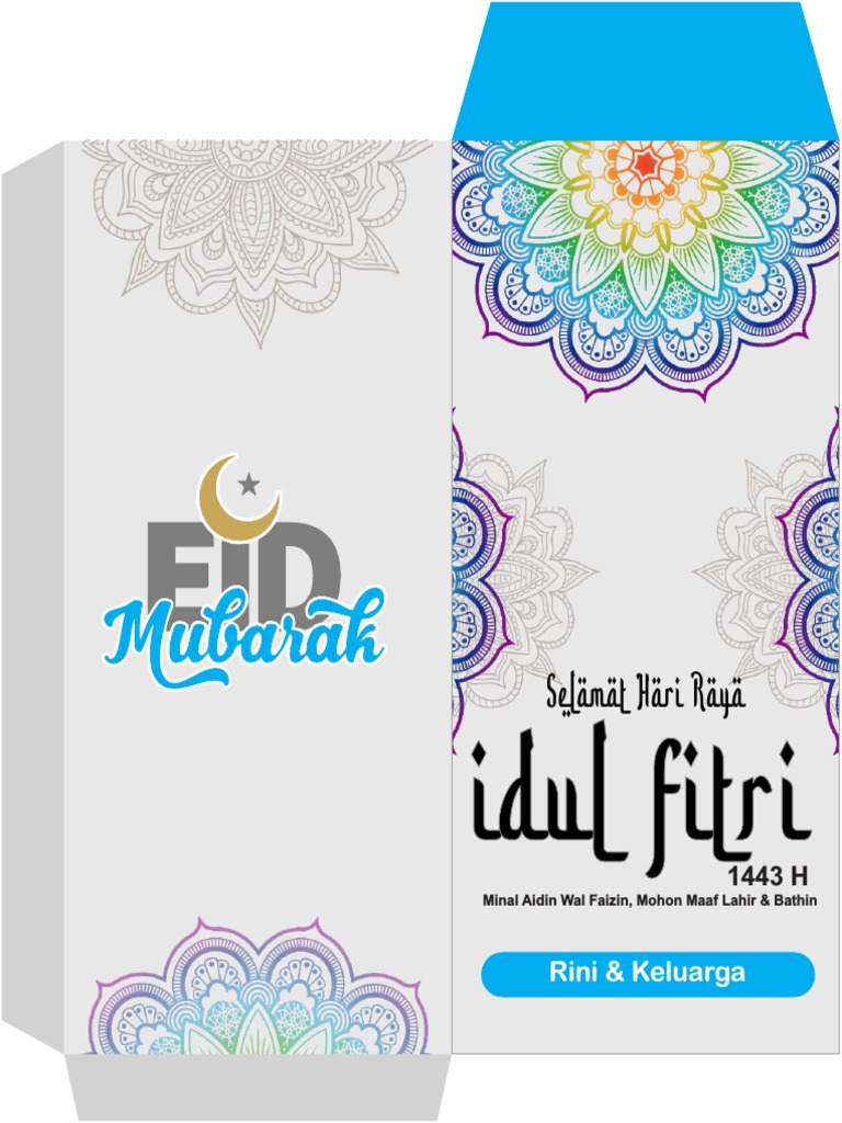 Desain Amplop Undangan Motif Mandala 02 TUTORiduan | PDF