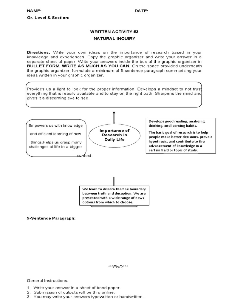 Importance of Research in Daily Life | PDF