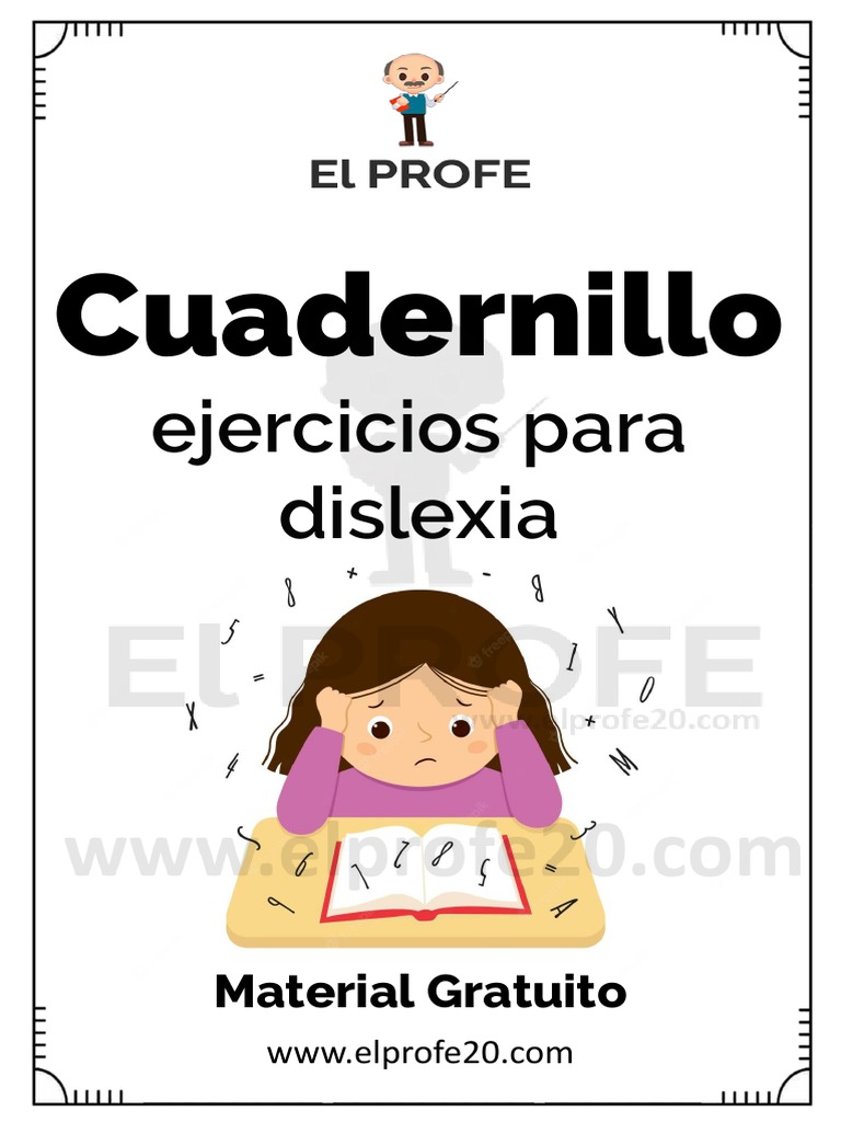 Cuadernillo Ejercicios para Dislexia Elprofe20 | PDF