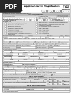 BIR Form No. 1901 Jan. 2024 ENCS | PDF | Receipt | Invoice