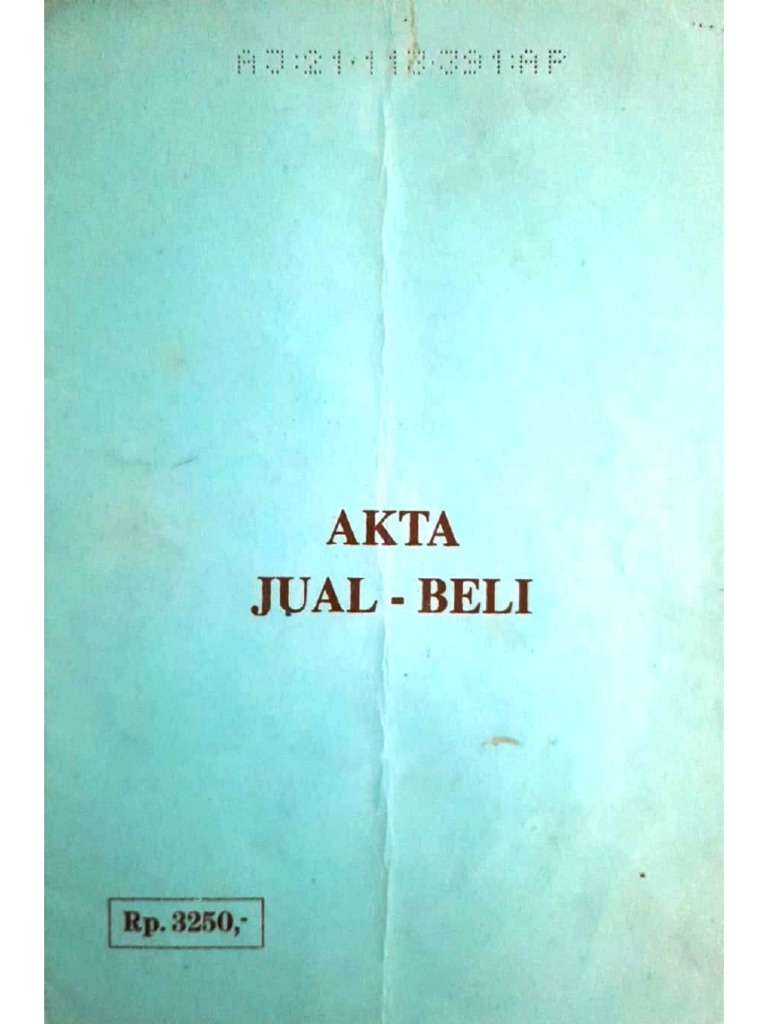 AJB PU BAROS Atas Nama Bastiah Muis HJ | PDF