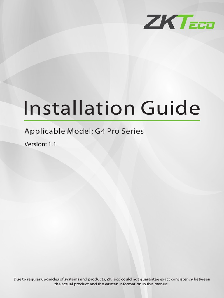 G4 Pro Series Installation Guide | PDF | Switch | Computer Network
