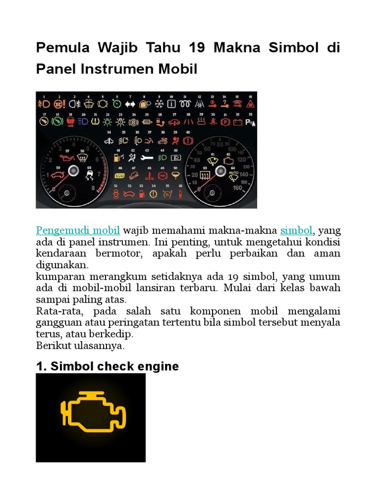 Simbol Instrumen | PDF