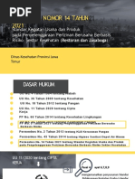 Persyaratan Dokumen Penerbitab SLHS & SLS Di OSS | PDF