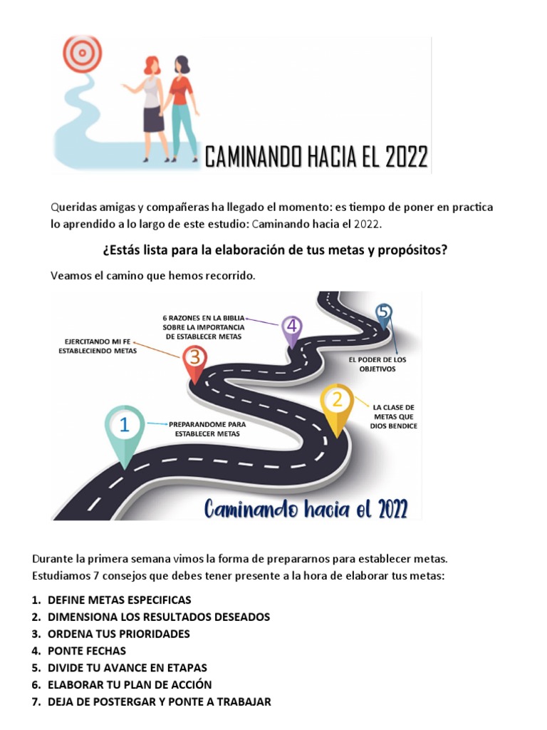 Leccion 6 Metas | PDF