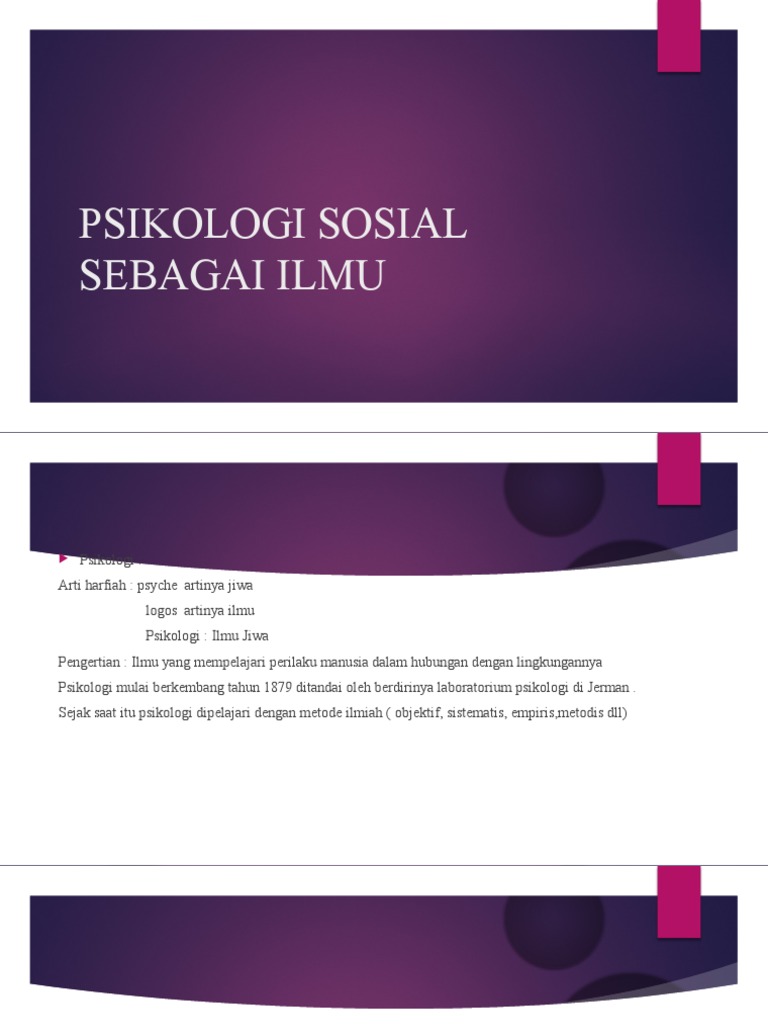 Psikologi Sosial | PDF