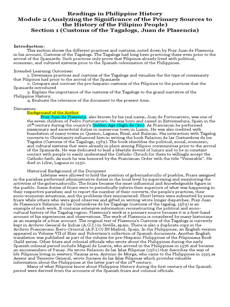 Module 2 Section 1 Pdf Southeast Asia Philippines