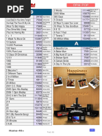 Videoke Song Book | PDF | Singers | American Musicians