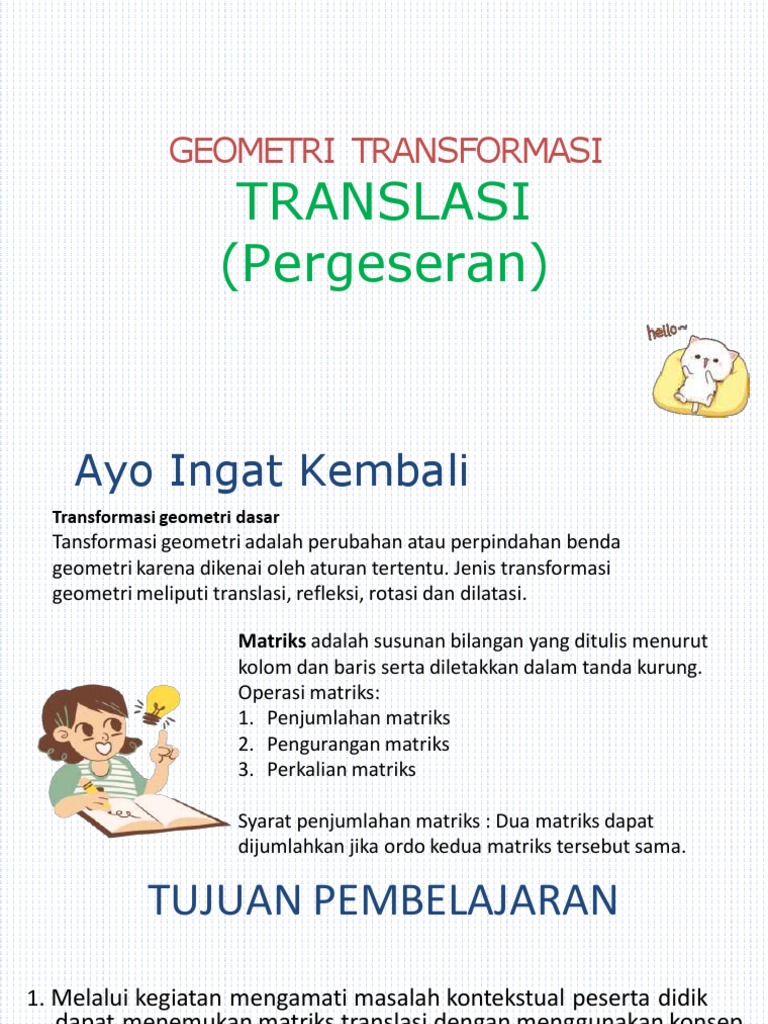 Translasi | PDF | Metode & Bahan Ajar