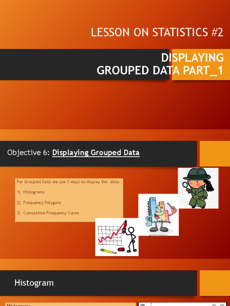 Statistics - Display Data - Part - 1 - Histogram - Frequency Polygon ...
