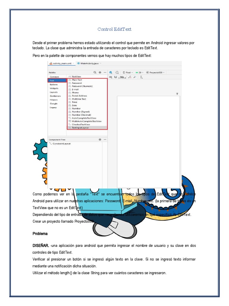 Control de EditText en Android | PDF