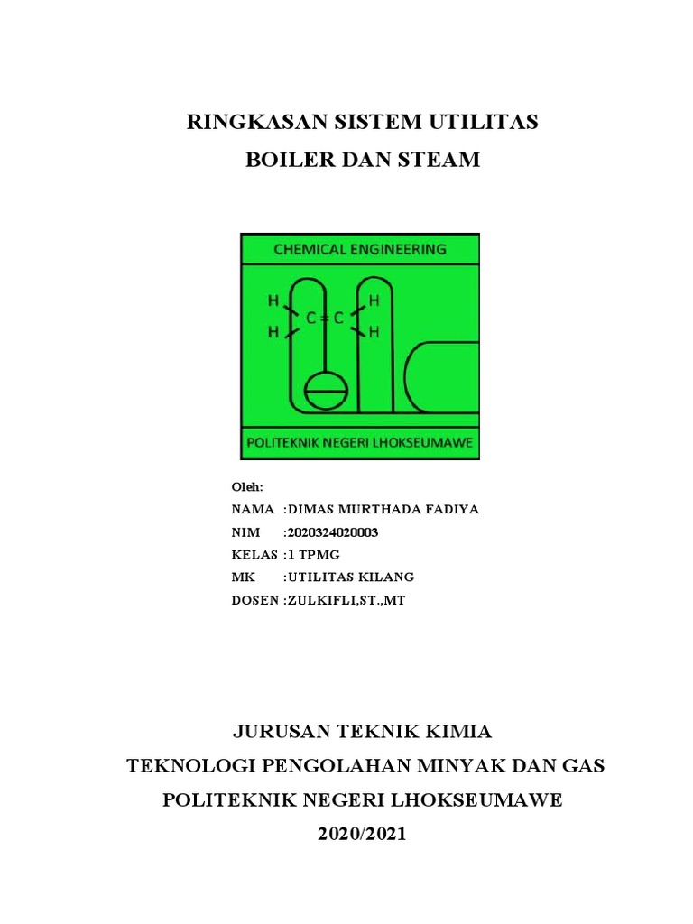 SISTEM - UTILITAS - BOILER - DAN - STEAM (Dimas Murthada F) | PDF