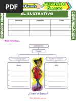 Actividades para Trabajar Los Sustantivos | PDF