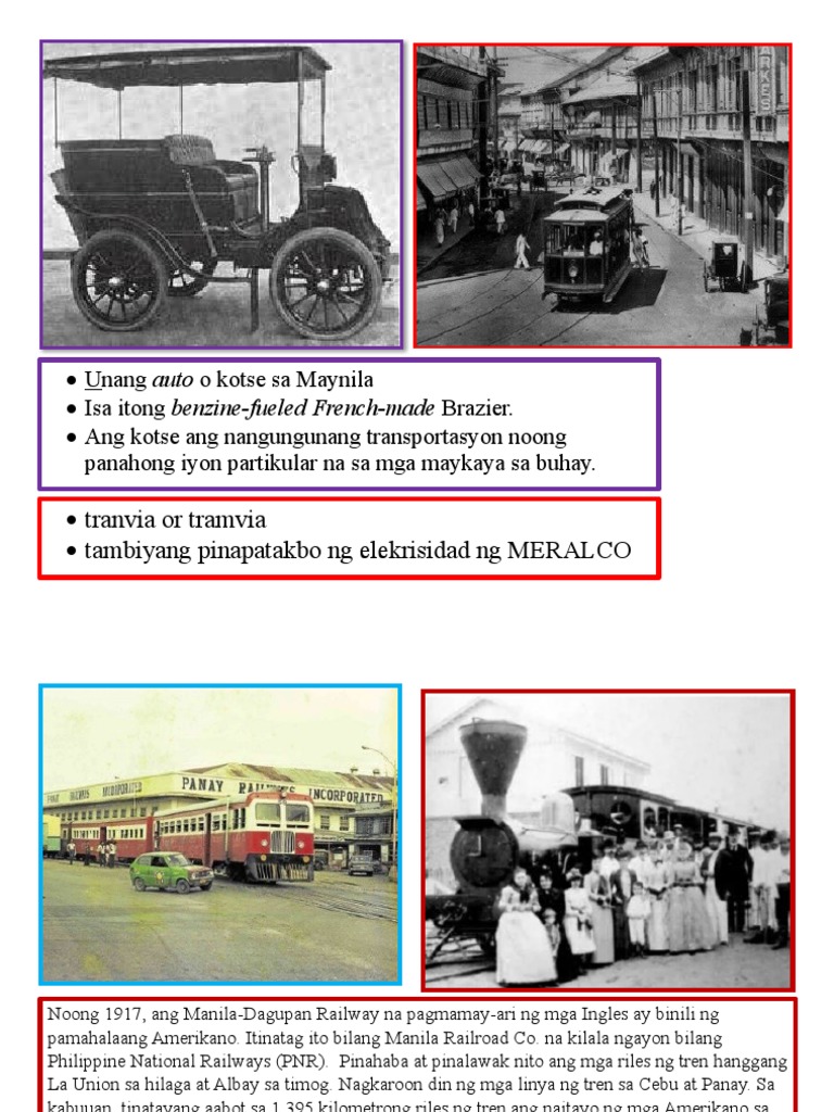 Transportasyon Sa Pilipinas