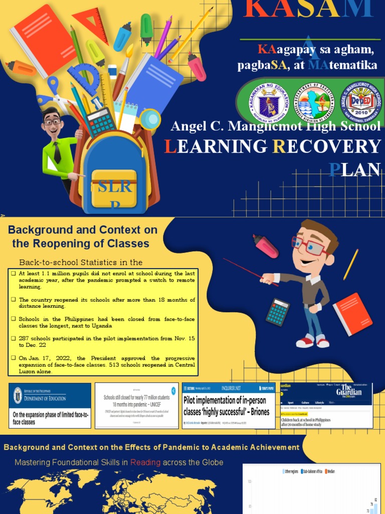 Reaching Every Child: Angel C. Manglicmot High School's Learning ...