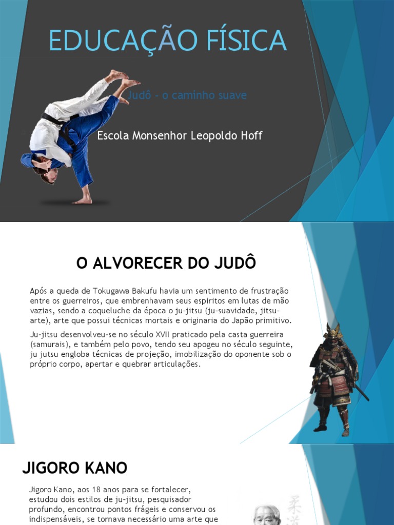O Caminho Suave: A História e as Regras Fundamentais do Judô | PDF ...