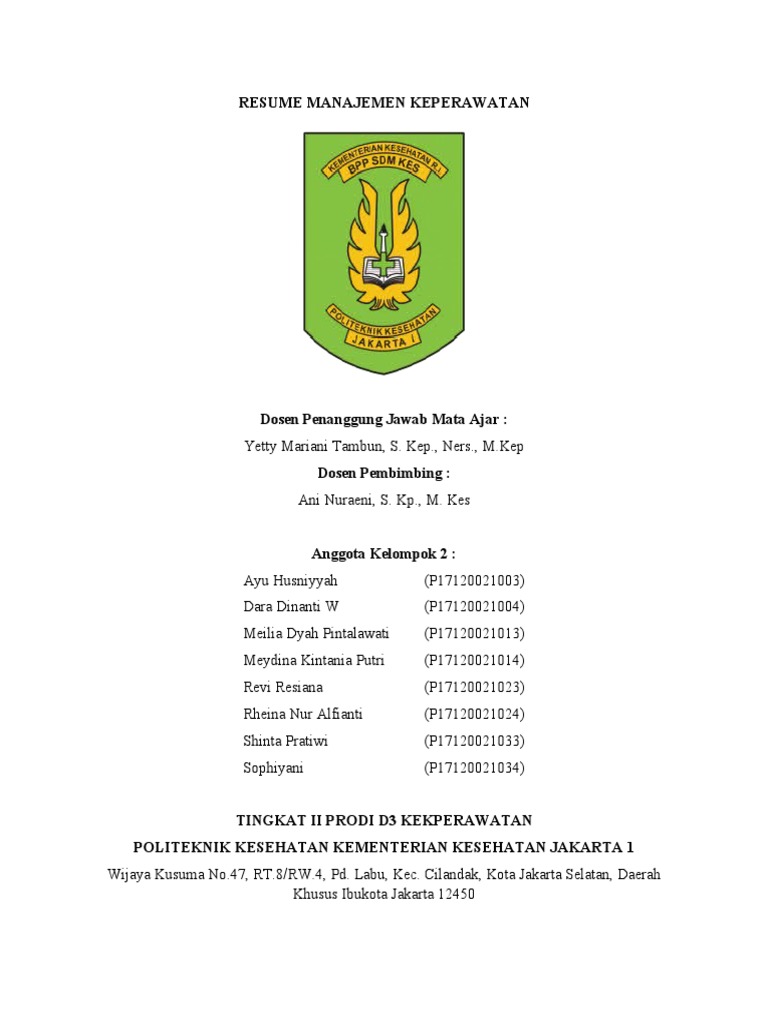 Resume Kelompok 2 | PDF