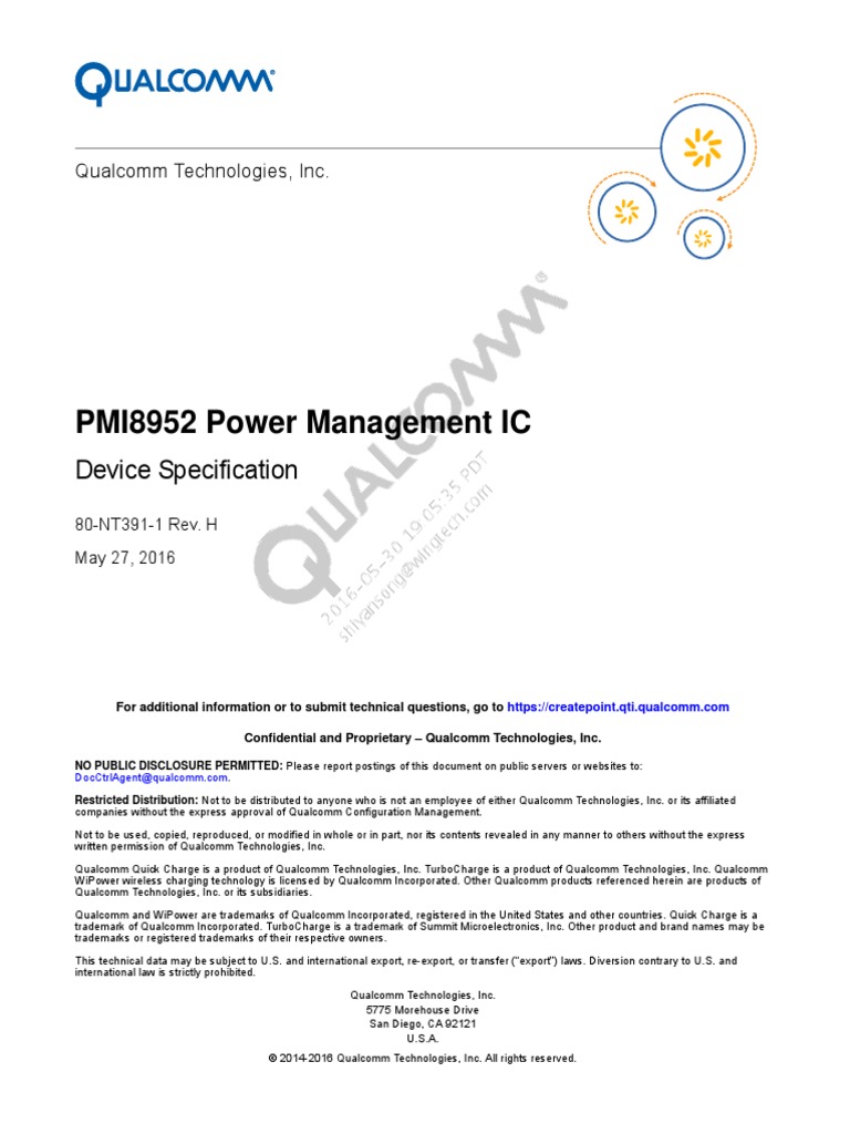Pmic | PDF | Specification (Technical Standard) | Printed Circuit Board