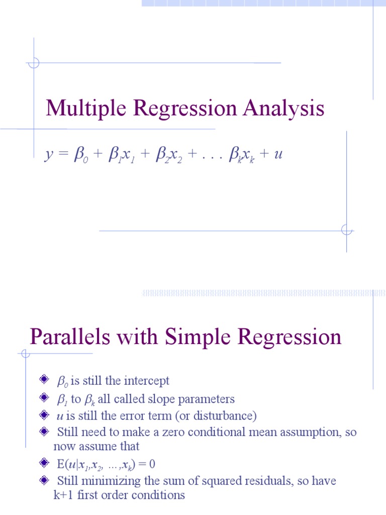 Analisis Regresi Sederhana Dan Berganda (Teori Dan Praktik) | PDF ...