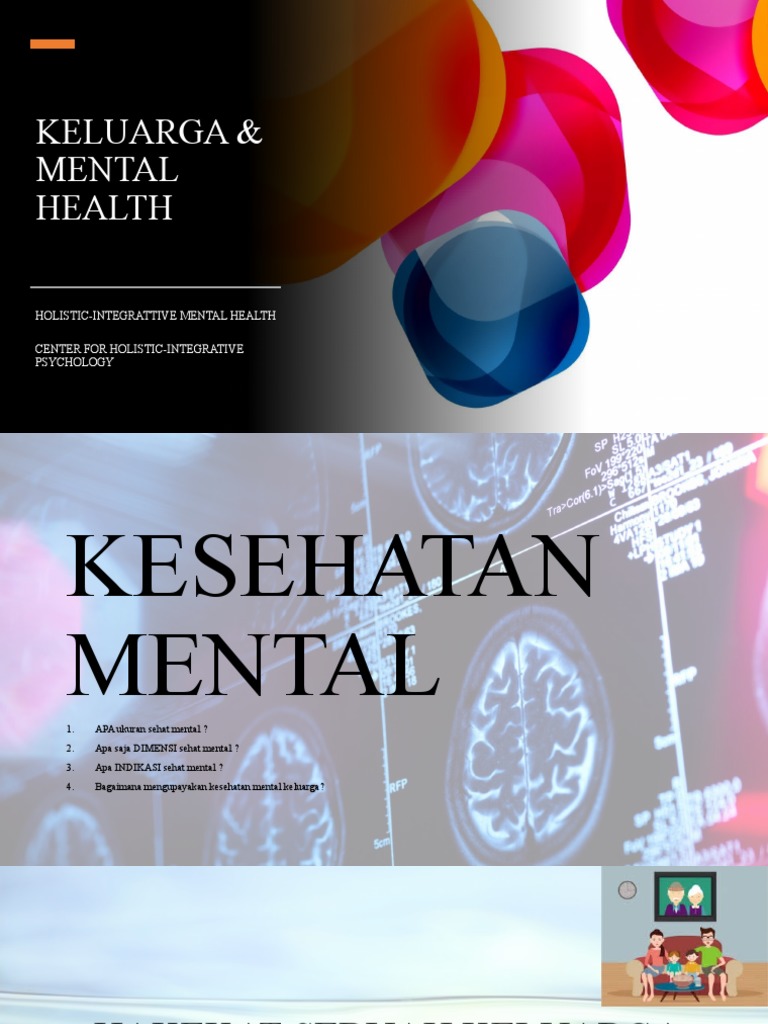 Keluarga & Kesehatan Mental | PDF | Pengembangan Diri
