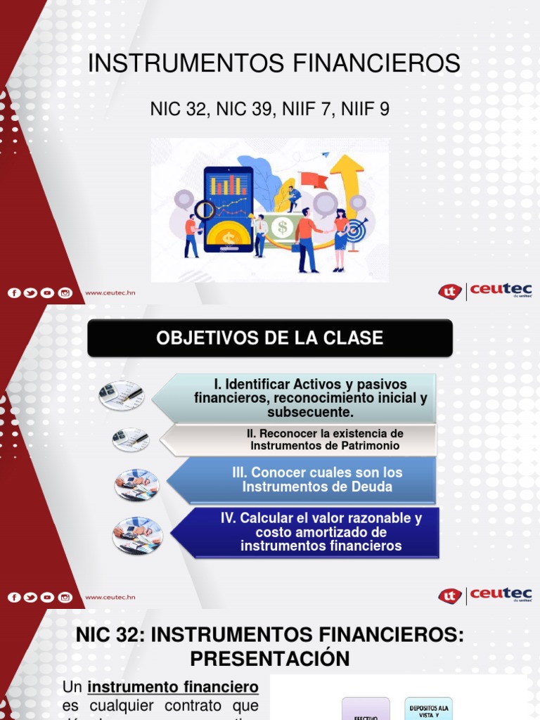 Instrumentos Financieros - Nic 32 Nic 39 Niif 7 y Niif 9 | PDF | normas ...