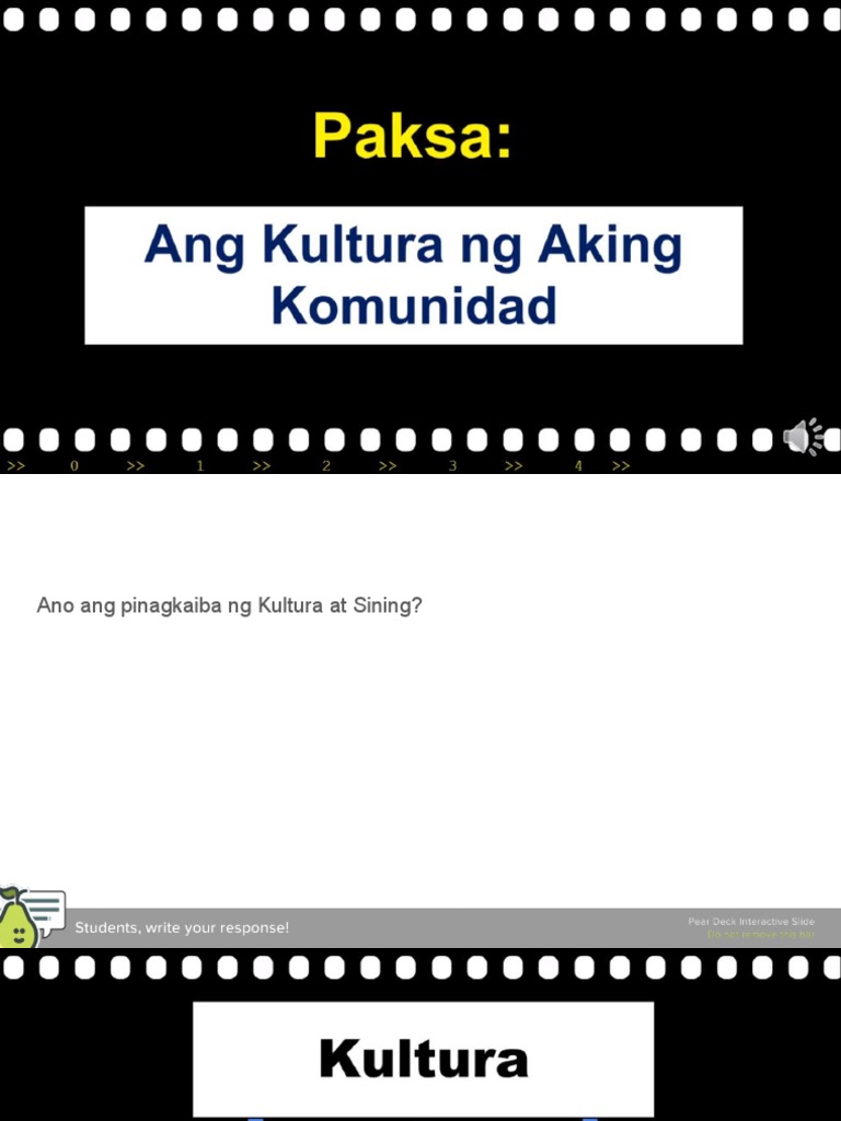 Kultura at Sining | PDF