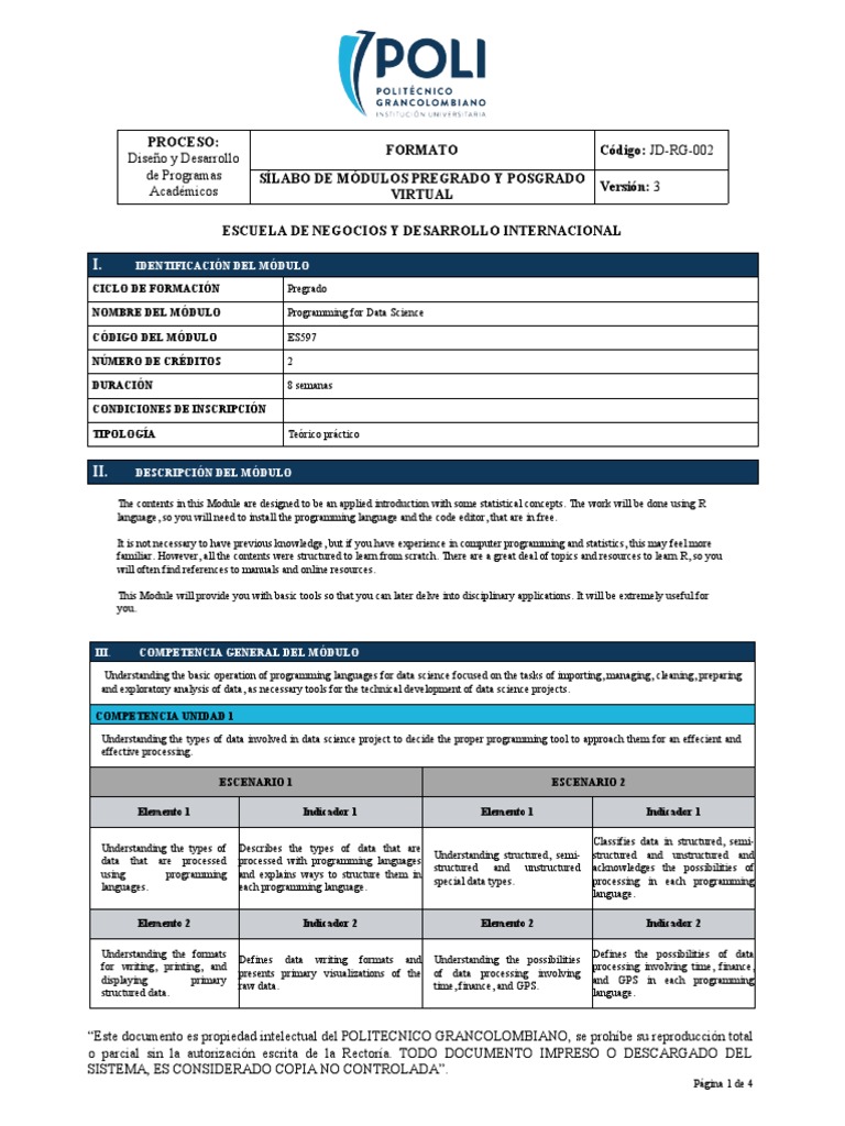 Programming For Data Science | PDF | Statistics | Data