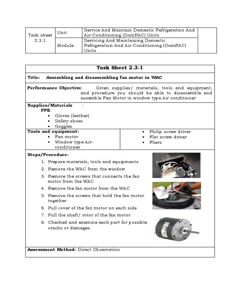 Task Sheet 2.3-1 | PDF