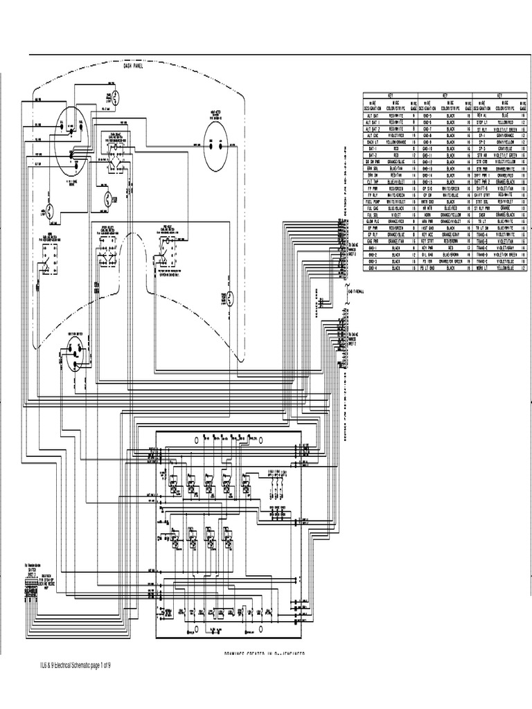 TL6 & 9 Electrical Schematic Overview | PDF