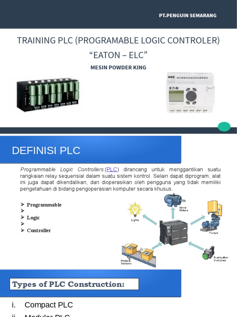 Training PLC | PDF | Teknologi & Rekayasa