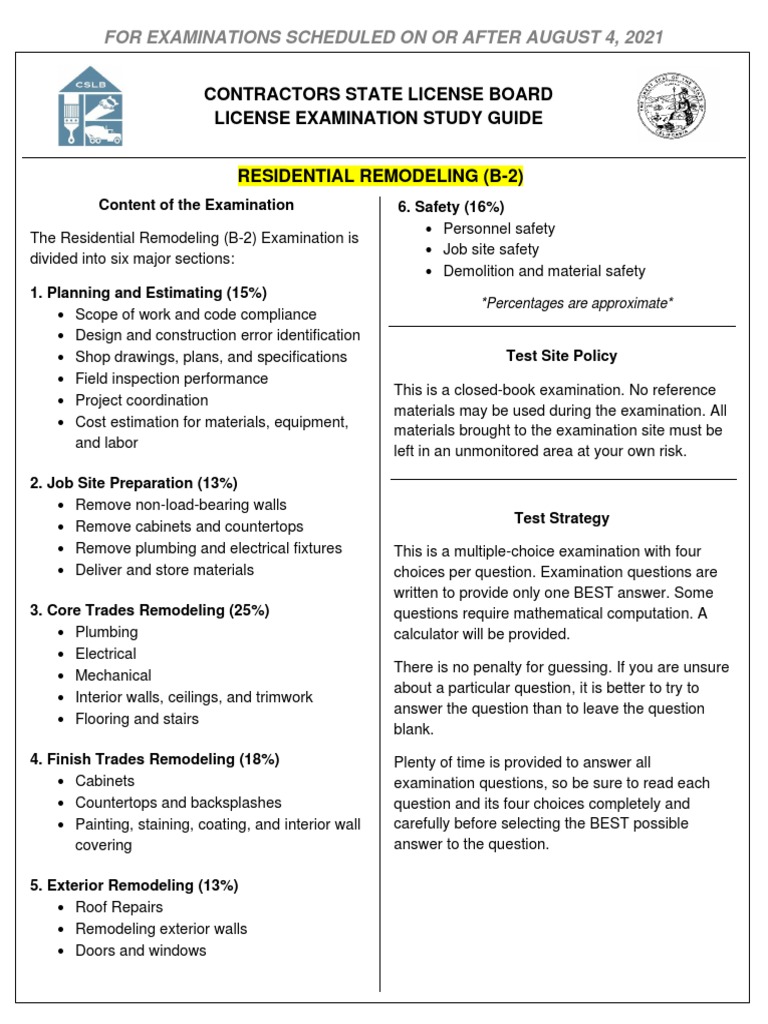 B2 Study Guide | PDF | Civil Engineering | Architectural Design