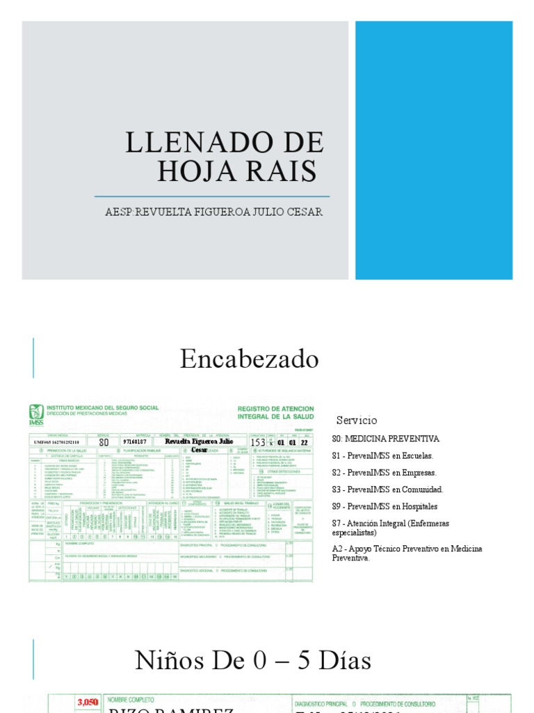 Llenado de Hoja Rais | PDF | Desordenes metabólicos | Cuerpo humano Llenado de Hoja Rais | PDF | Desordenes metabólicos | Cuerpo humano
