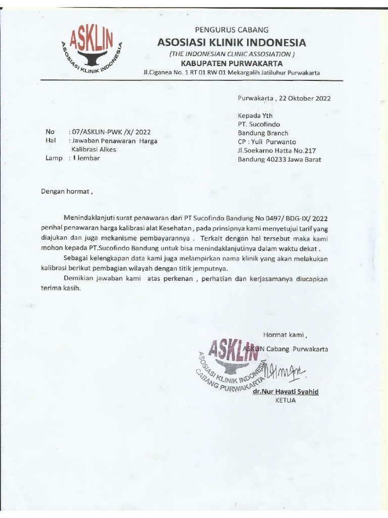 Kalibrasi Alkes Sucofindo 1 | PDF