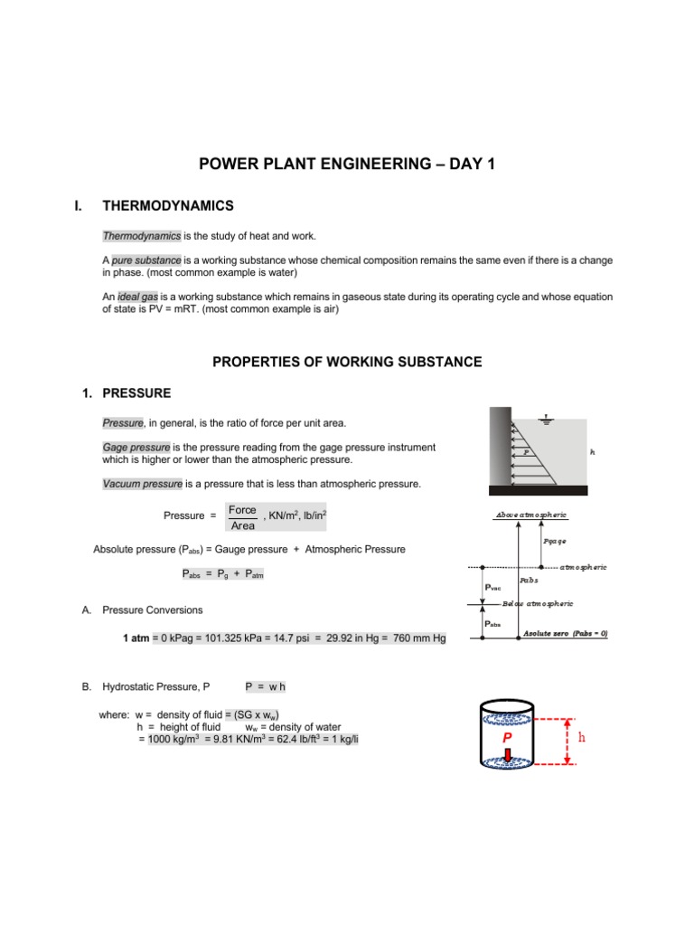 Handouts PPE Day 1 | PDF | Gases | Pressure