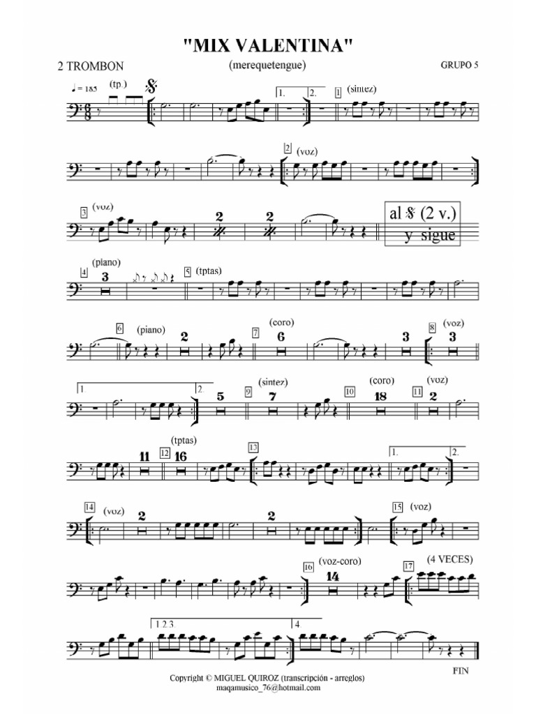 Mix Valentina - 2do Bone | PDF