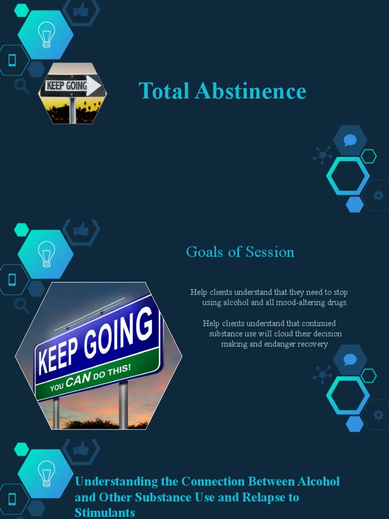 Total Abstinence | PDF | Substance Abuse | Substance Dependence