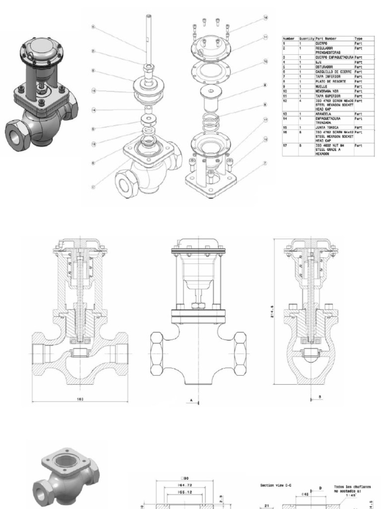 Planos Valvula | PDF