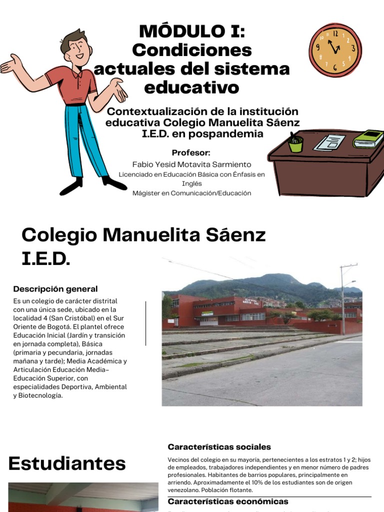 Actividad 1 - Condiciones Actuales Del Sistema Educativo | PDF