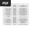 Student Emails Data | PDF | Tamils